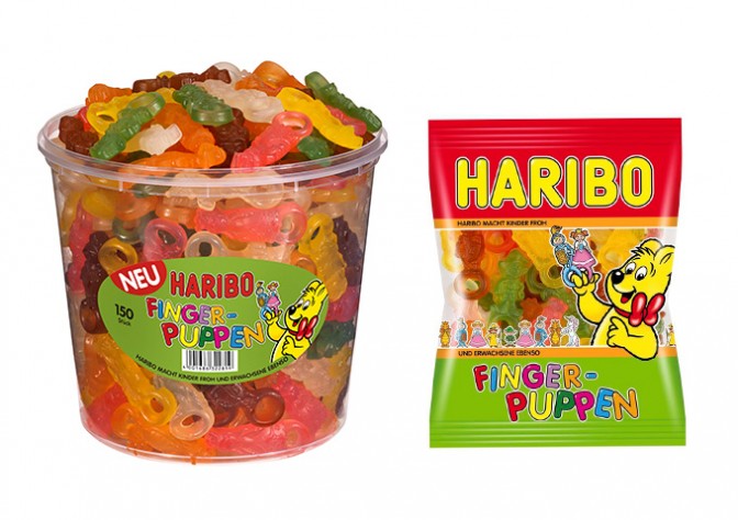 Haribo Süßigkeit speziell zu Karneval: A... mit Ohren sind wieder da ...